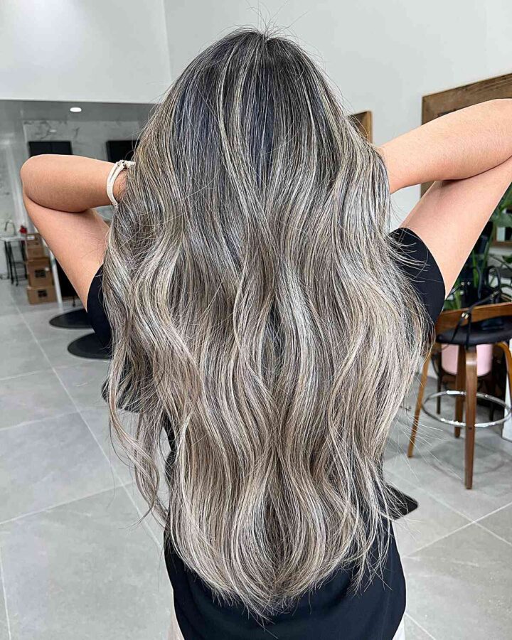 25 Stunning Ways To Do Grey Blending for Dark Hair