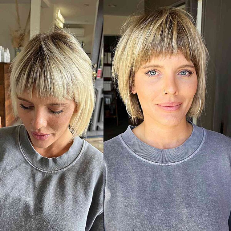 43 Chic Choppy Bangs for Women