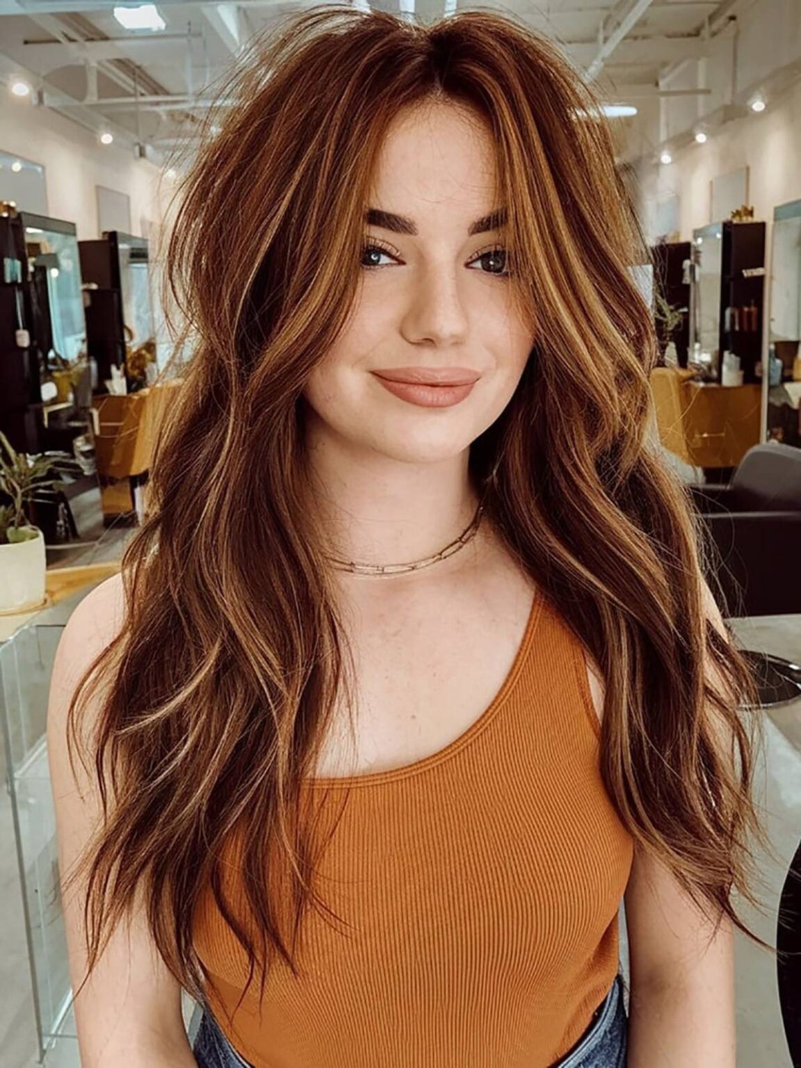 32 Hottest Long Brown Hair Ideas for Women in 2025
