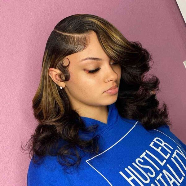 31 Impressive Deep Side Part Hairstyles To Pull Off a Simple Yet ...