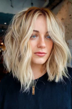 28 Coolest Long Choppy Bob Haircuts for That Beachy Lob Look