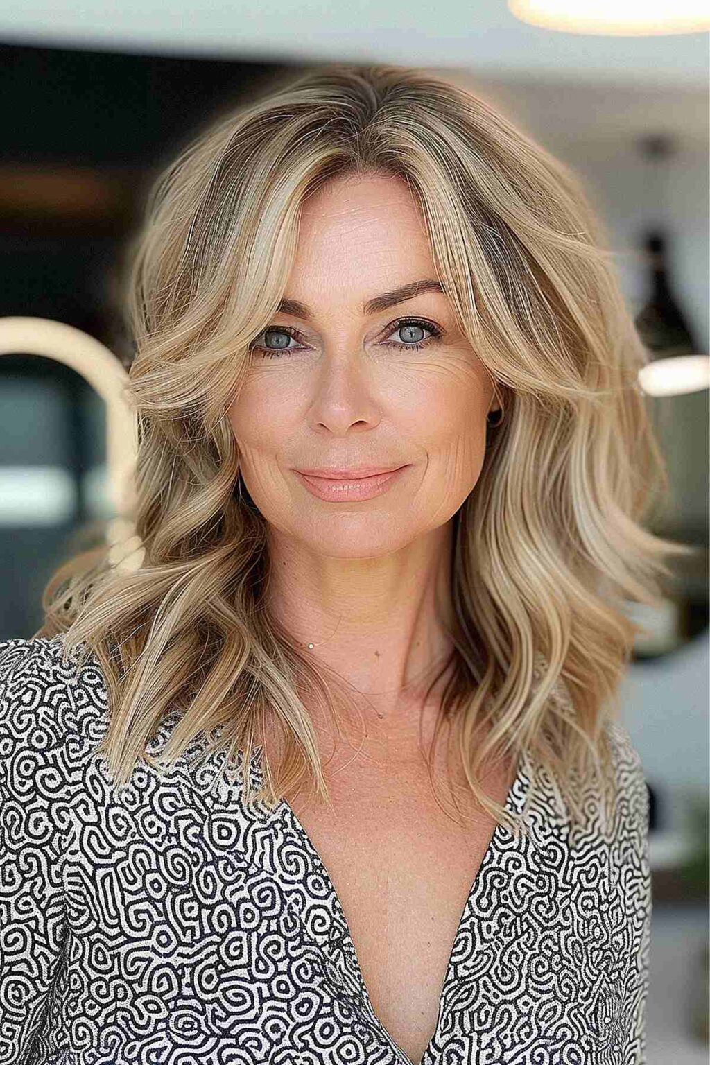 69 Middle Part Hairstyles Trending Right Now