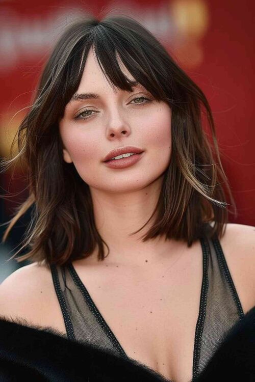 51 Trendiest Long Bob with Bangs + What to Consider Before Getting This
