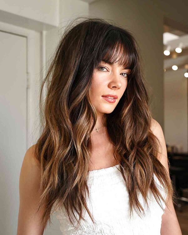 Waterfall Fringe Bangs Are Stunning: 50 Must-See Examples