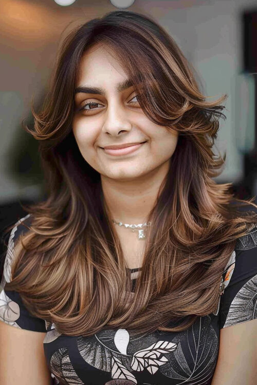 33 Trendiest Front Layered Haircuts for Long Hair