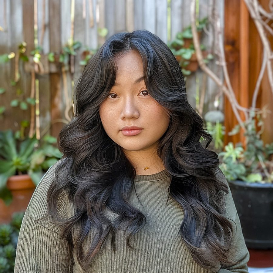 15+ Must-Try Long Layered Haircuts for Round Faces in 2025