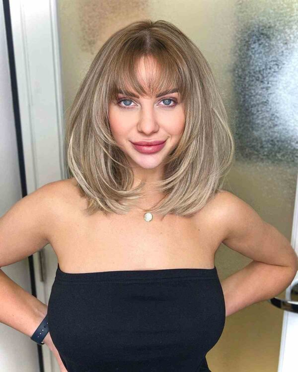 36 Stunning Face-Framing Layers For Ladies With Medium Hair