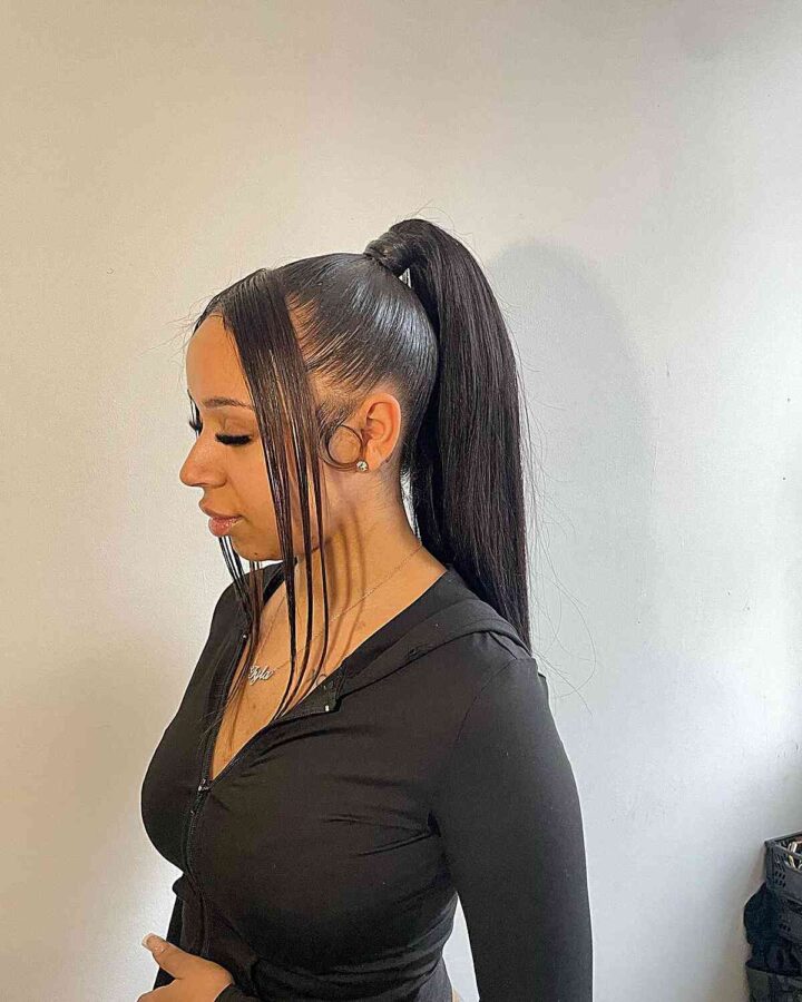 36 Sleek Ponytail Hairstyle Ideas