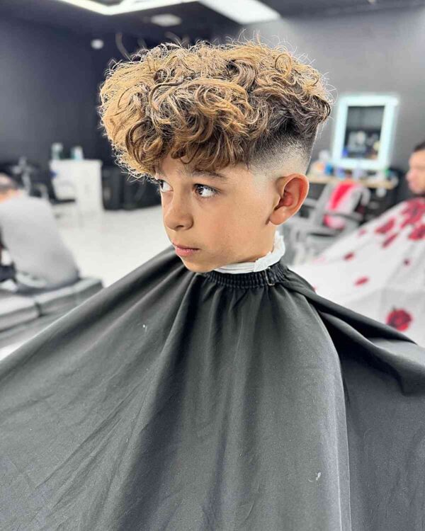 25 Coolest Undercut Haircuts for Little Boys