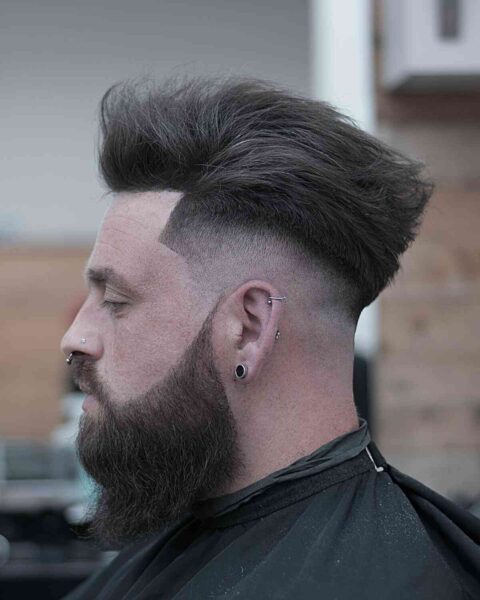 22 Trendy Faux Hawk Fade Haircuts for Men in 2026
