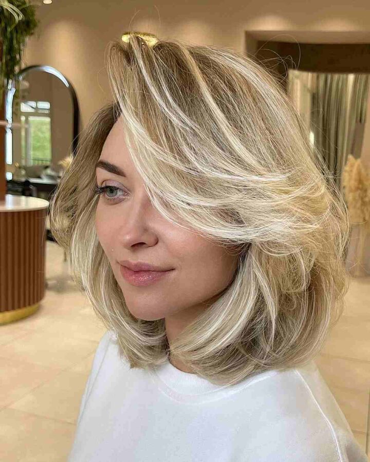 32 Feathered Bob Haircuts That Add Fullness & Movement to Your Hair