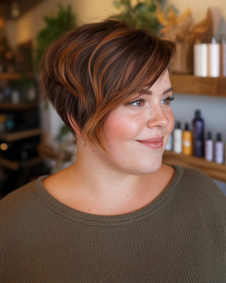 35+ Flattering Pixie Haircuts for Plus-Size Women in 2025