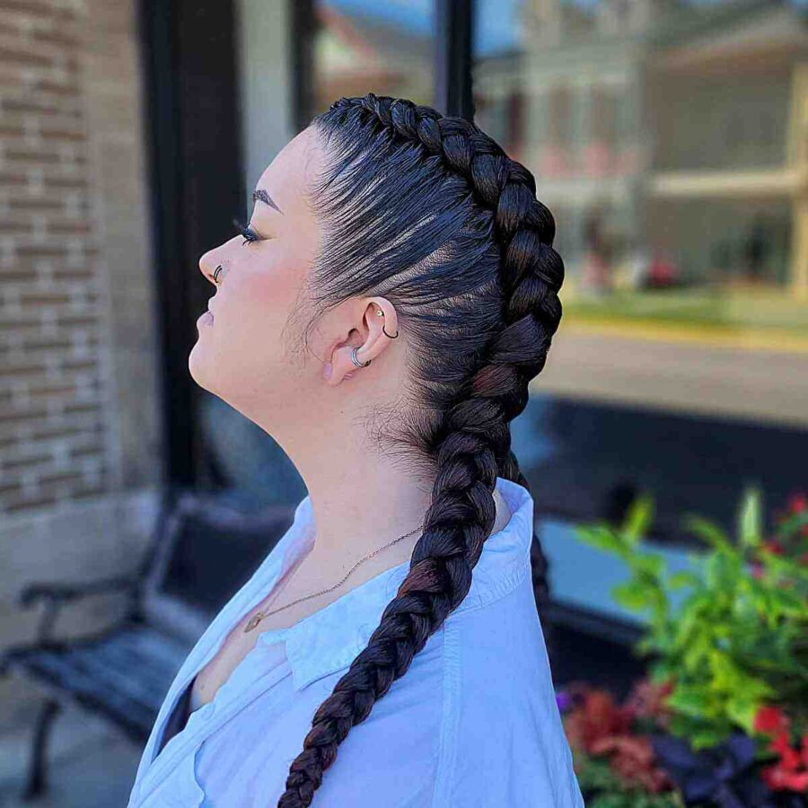 25 Cute & Easy Dutch Braid Hairstyles - Kappers Magazine