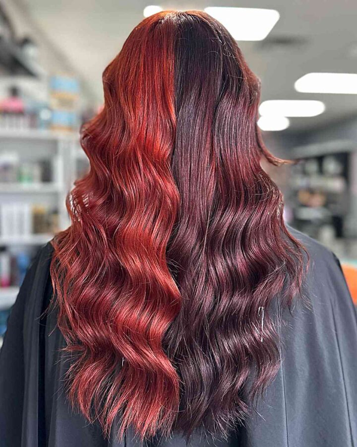 You've Seen The "Split-Dye" Hair Trend, Right? If Not - Here Are 26 ...