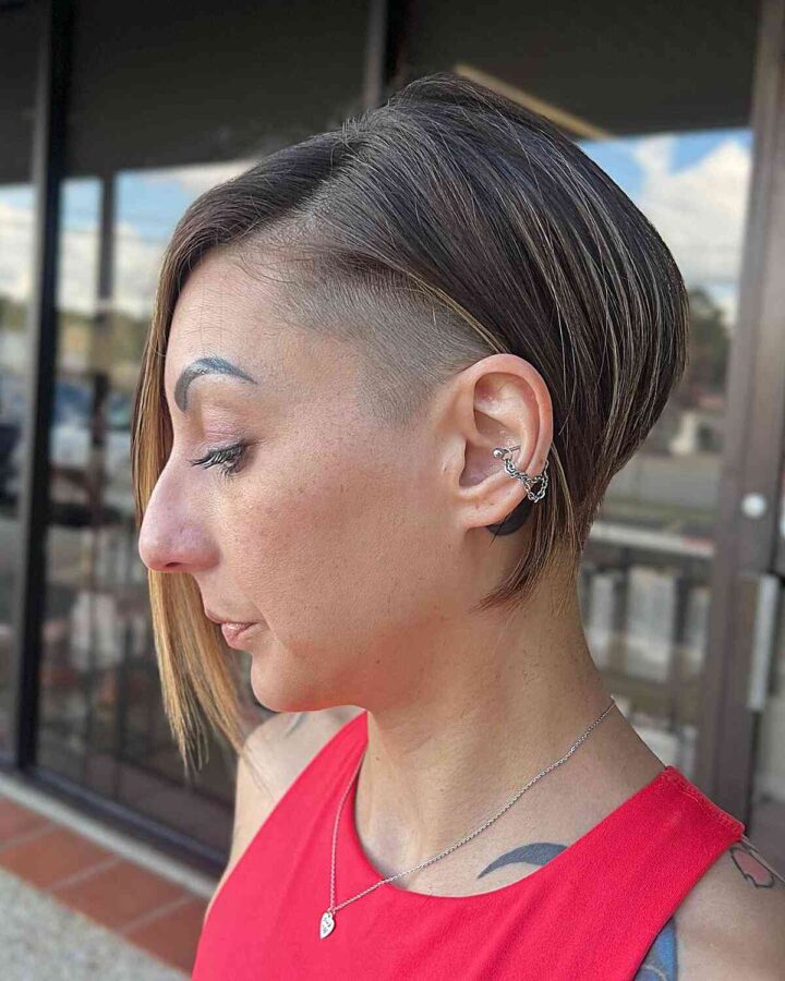 31 Super-Cool Undercut Bob Haircuts for a Subtly Edgy Look