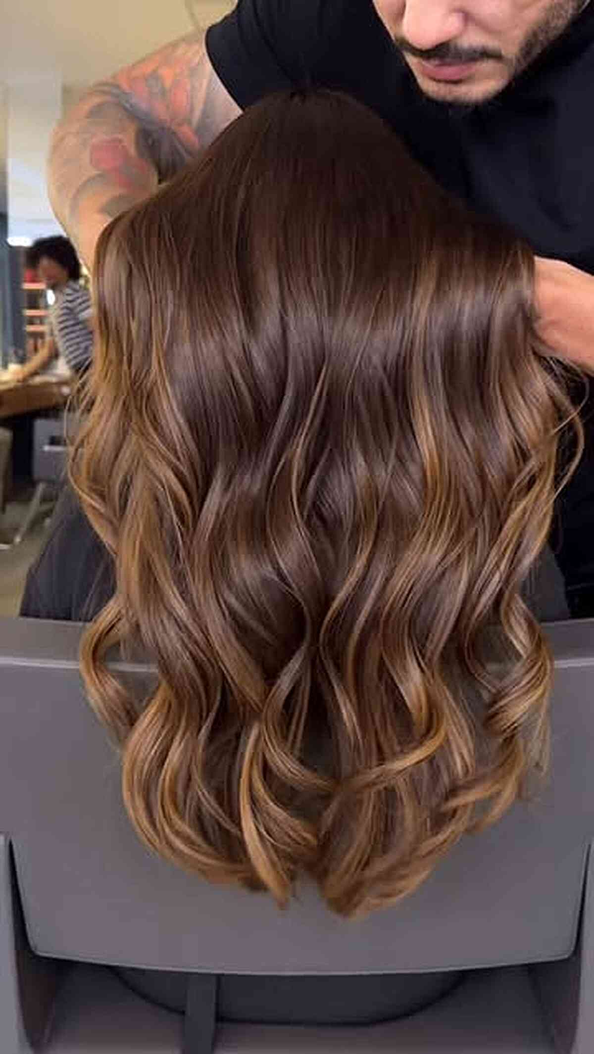 31 Stunning Chocolate Brown Balayage Ideas