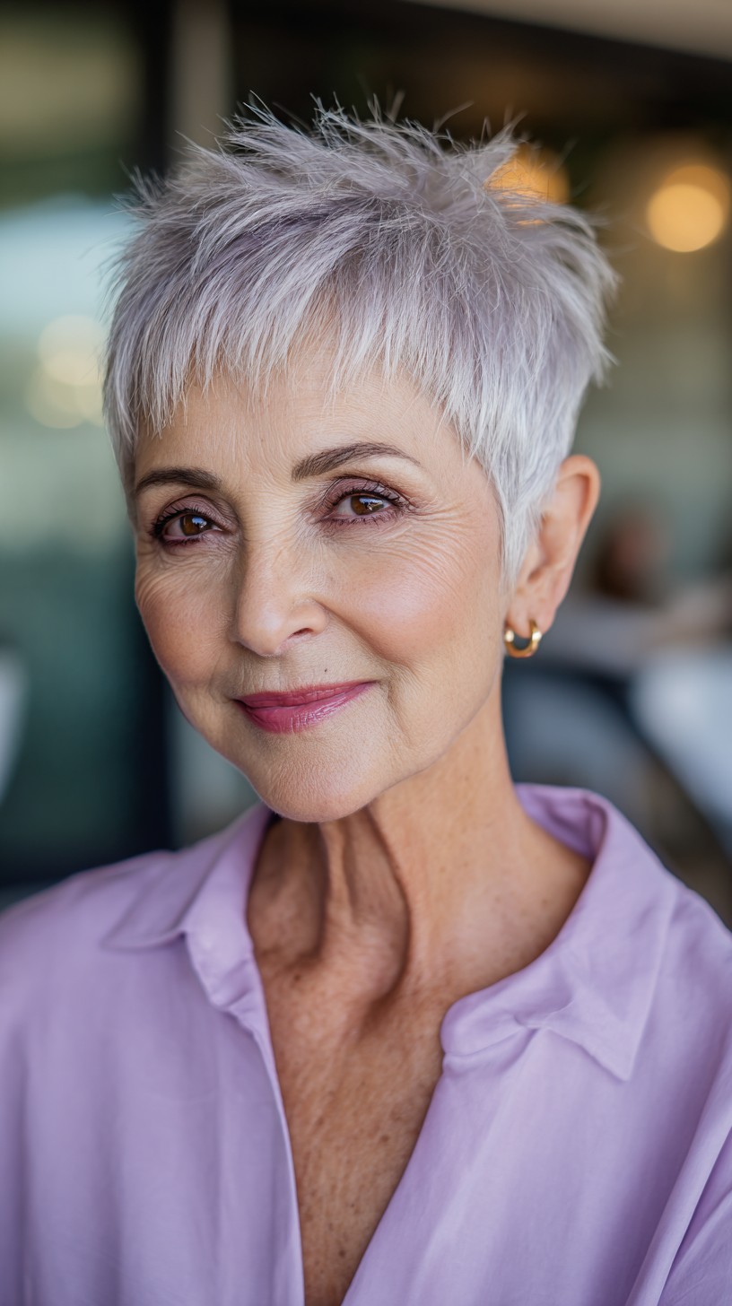 50 Edgy Choppy Pixie Haircuts for Women 70+ in 2026