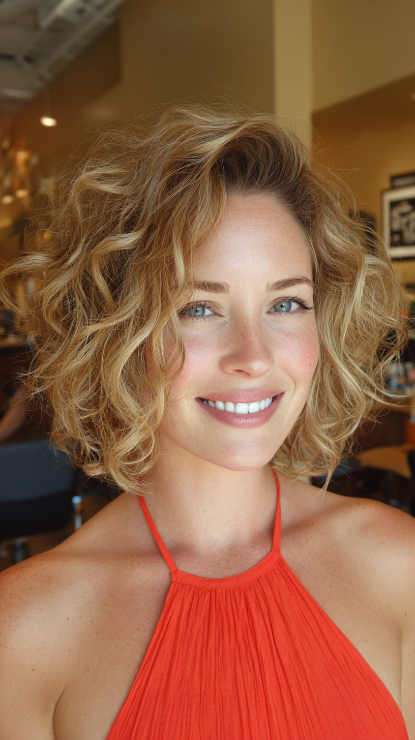 30 Gorgeous Dirty Blonde Curly Hair Styles Making Waves in 2026