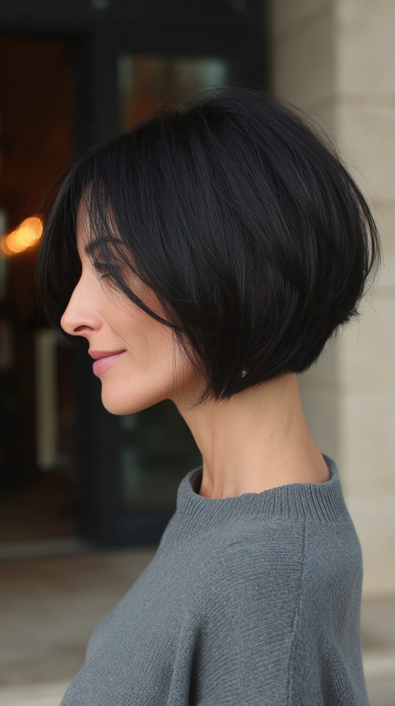 50+ Cute Angled Bob Haircuts for Women 40+ Dealing With Fine Hair