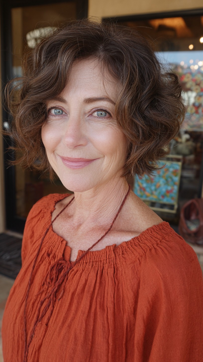23 Glamorous Short Wavy Hair Ideas Trendy 60-Year-Old Women Are Getting