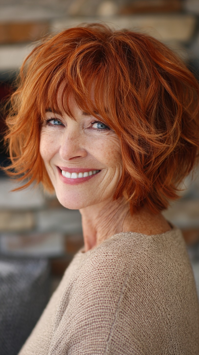 50 Eye-Catching Soft Shag Haircuts Women Over 60 Are Loving