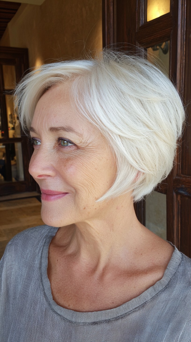 50 Lovely Graduated Pixie-Bob Haircuts for the Everyday 70-Year-Old