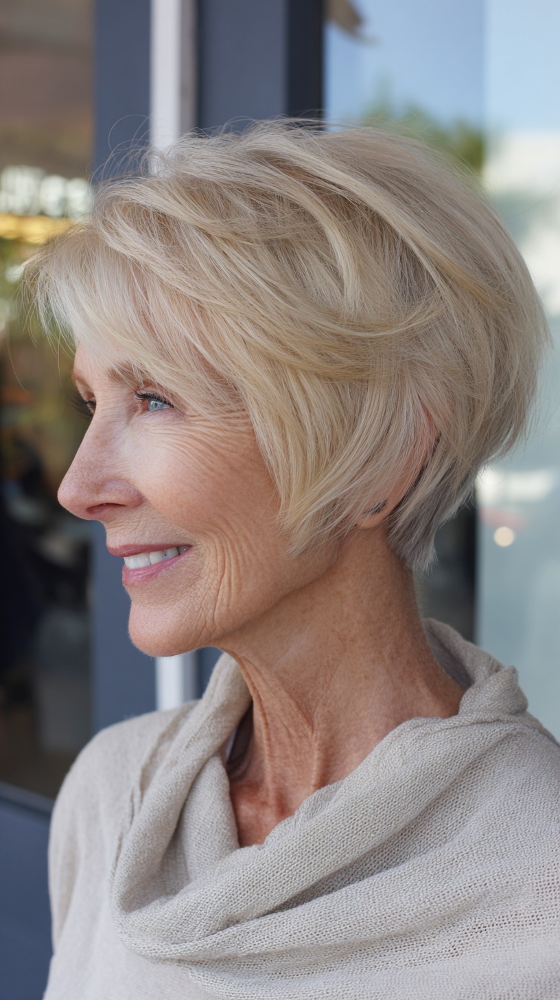 50 Lovely Graduated Pixie-Bob Haircuts for the Everyday 70-Year-Old
