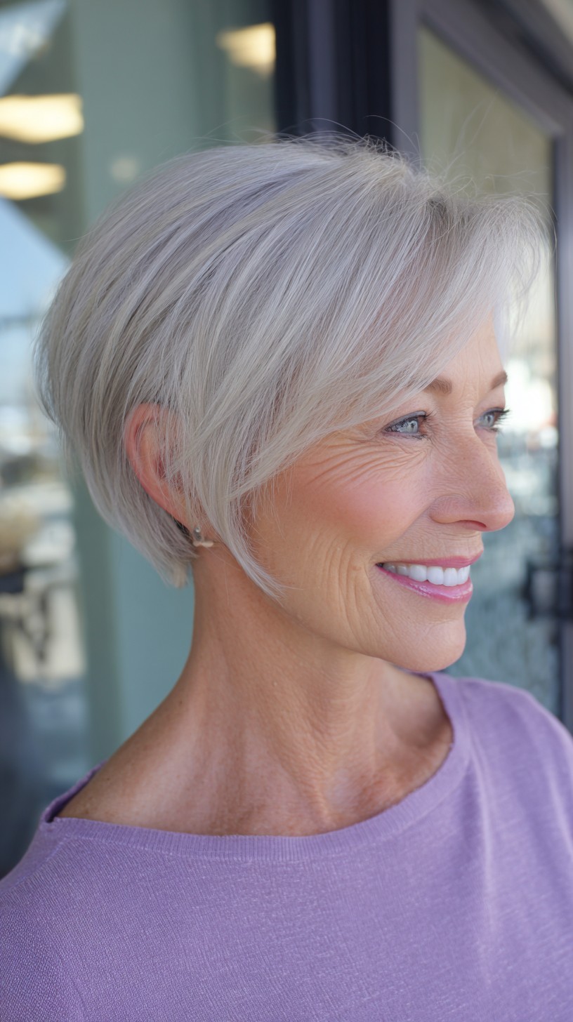 50 Lovely Graduated Pixie-Bob Haircuts for the Everyday 70-Year-Old