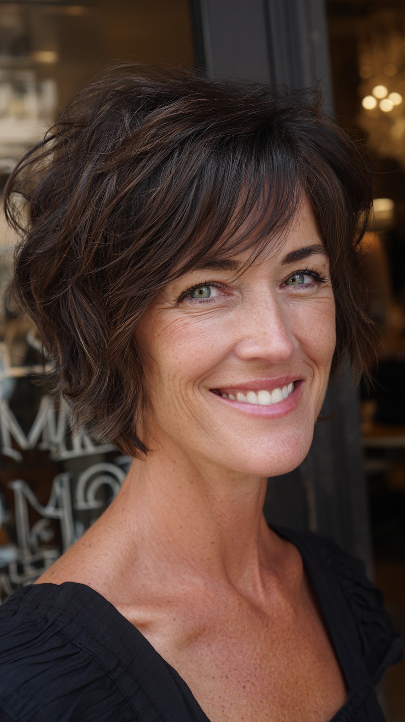 50 Prettiest Soft Shag Haircuts for Modern Women in Their 50s