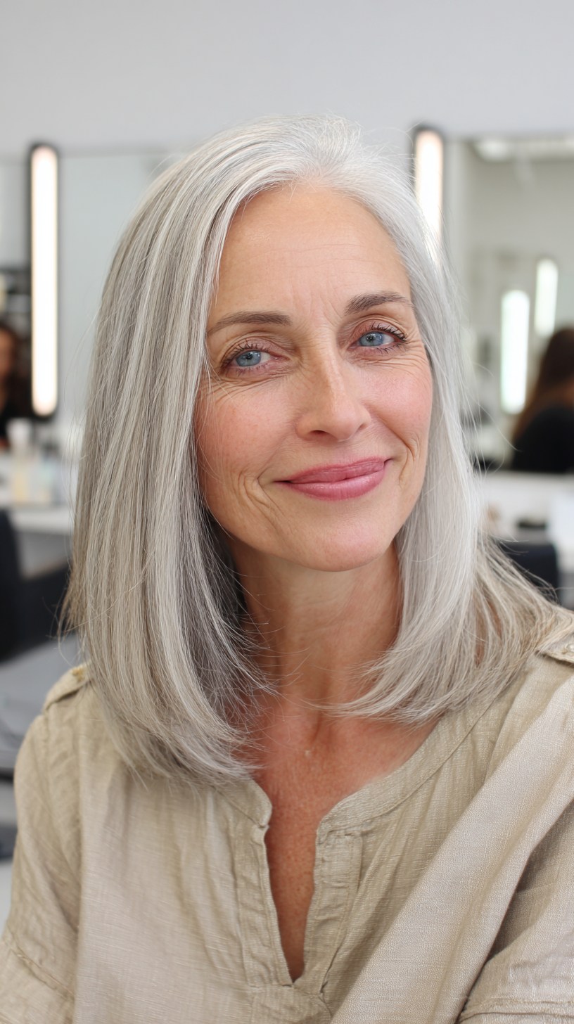 51 Age-Defying Long Bob Hairstyles Women Over 60 Love in 2026