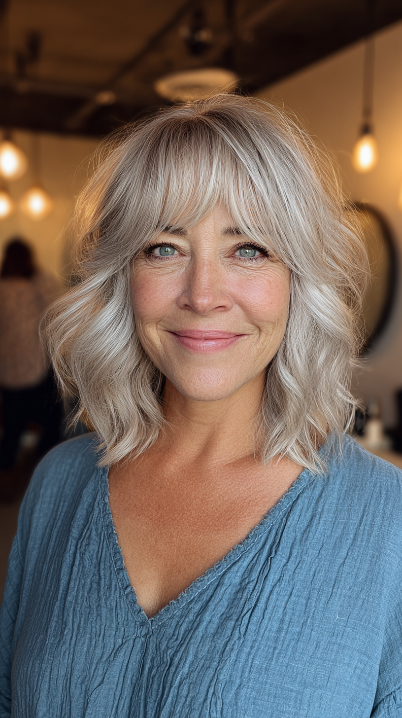 51 Age-Defying Long Bob Hairstyles Women Over 60 Love in 2026