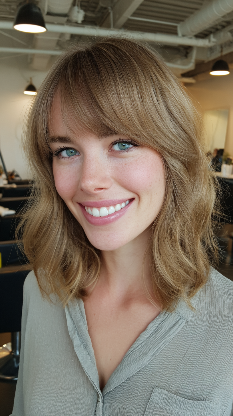 25 Must-See Wavy Lobs with Bangs Set to Be Huge in 2026