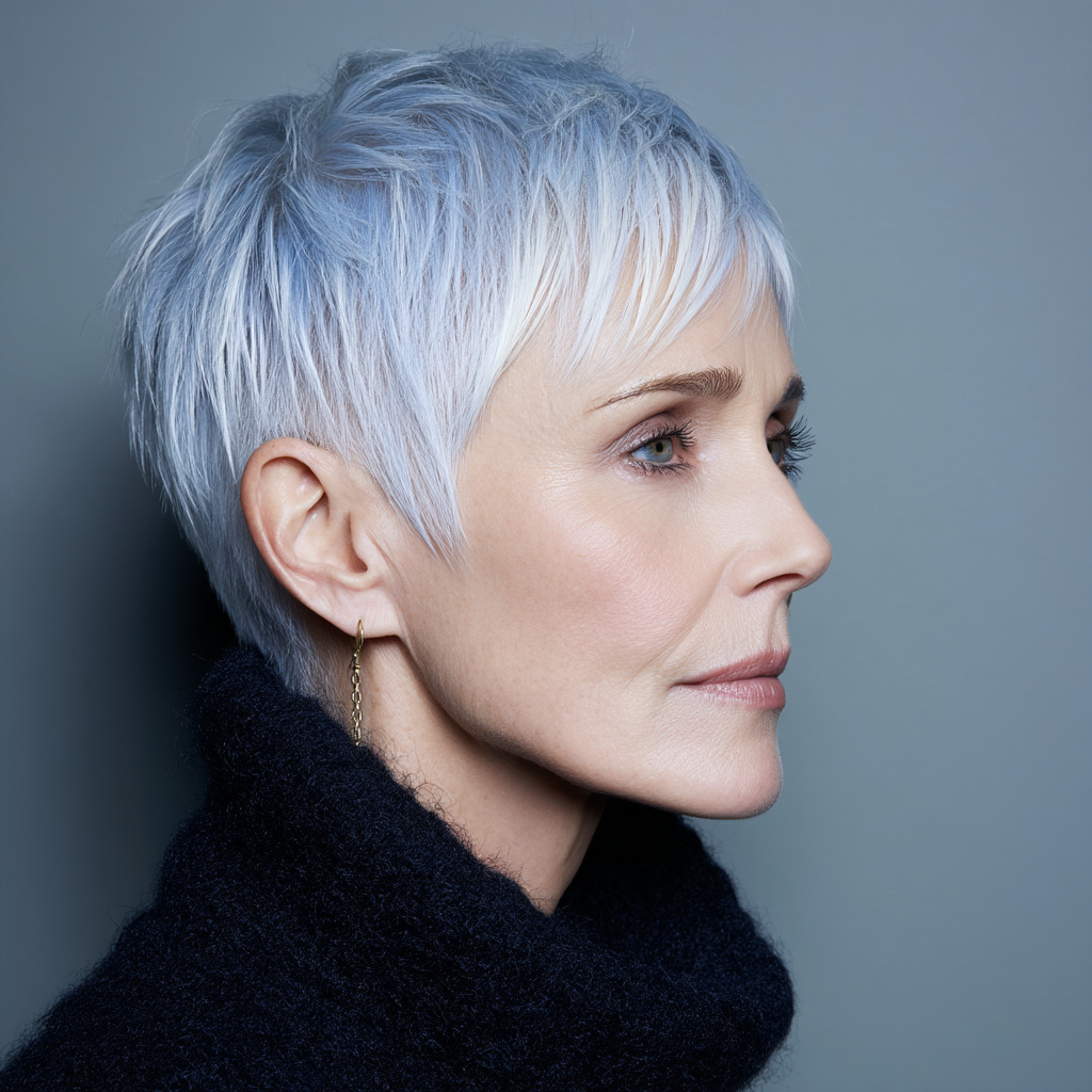 Forget Age, Its All About Confidence, 50 Edgy Pixie Cuts for Women Over 50