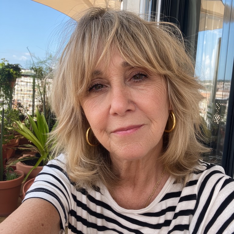 Unleash Your Inner Beauty: 25 Stunning Swoop Bangs For Women Over 60 ...