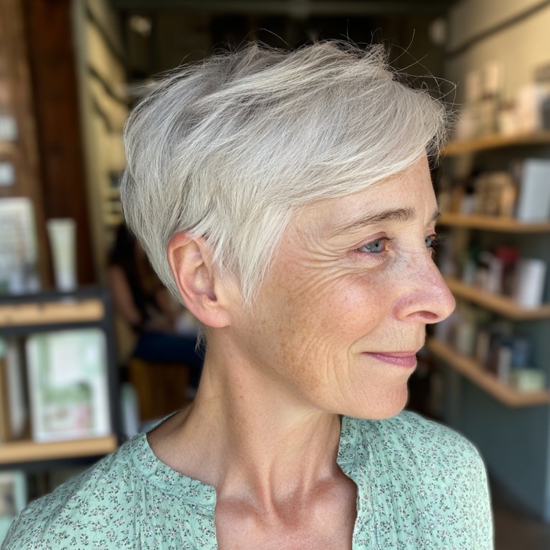 25 Gorgeous Pixie Cuts That Will Make Women Over 70 Shine in 2025 ...