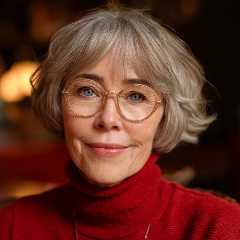 Unleash Your Inner Beauty: 25 Stunning Swoop Bangs For Women Over 60 ...