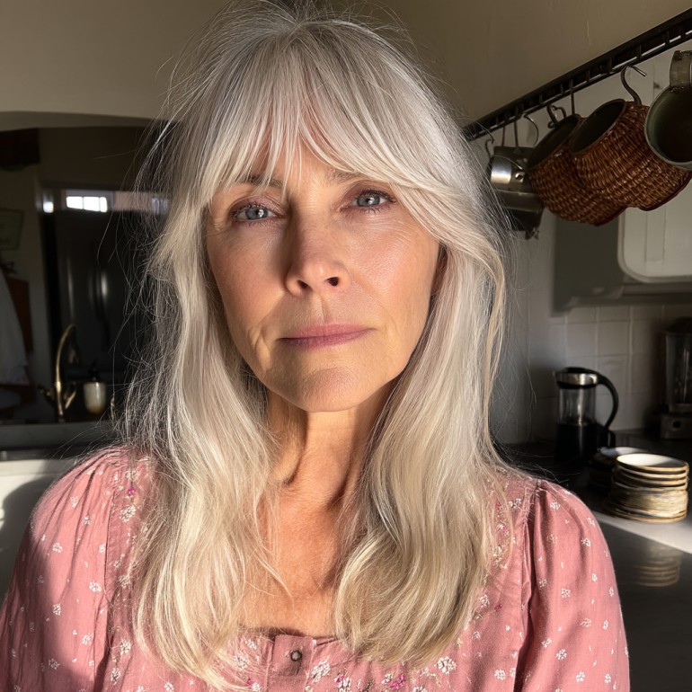 Unleash Your Inner Beauty: 25 Stunning Swoop Bangs For Women Over 60 ...