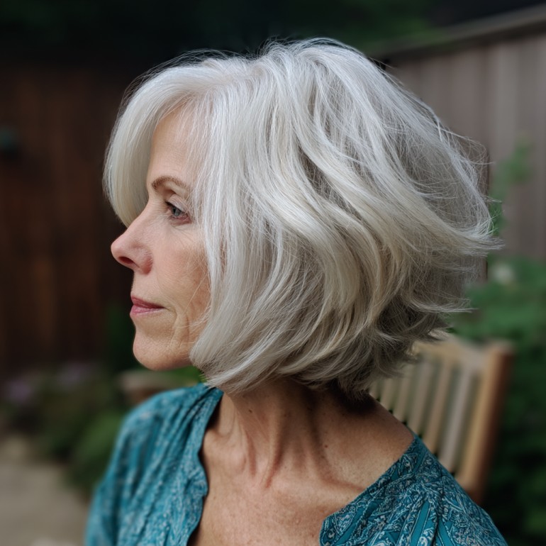 27 Gorgeous Angled Bobs That Are Perfect for Women Over 60 - Kappers ...