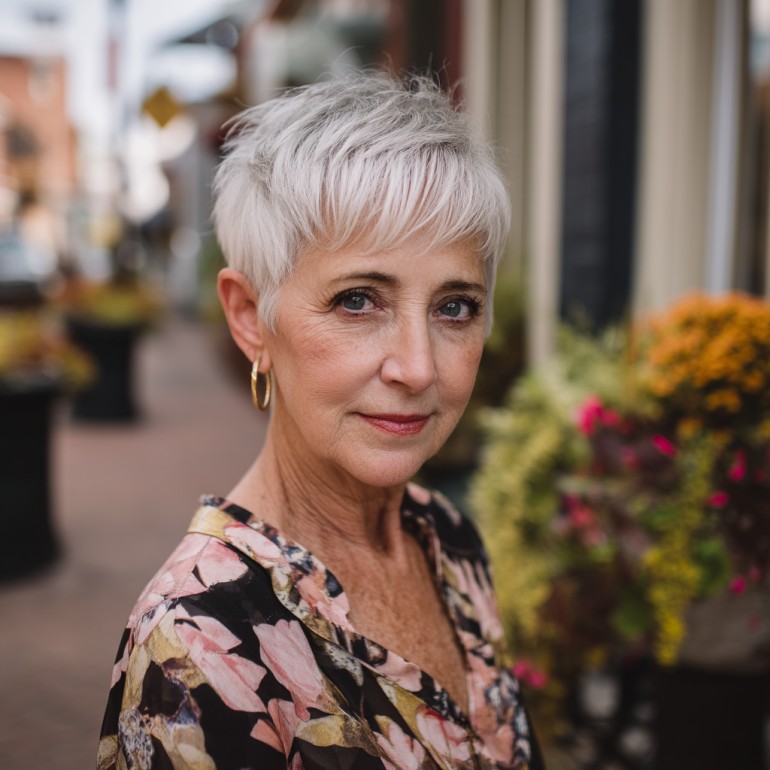 25 Gorgeous Pixie Cuts That Will Make Women Over 70 Shine in 2025 ...