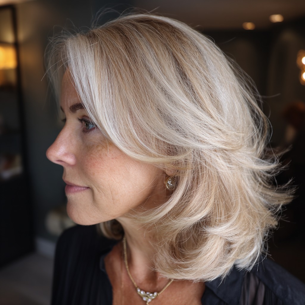 25 Gorgeous Layered Shoulder Length Hair Ideas for 2025 - Kappers Magazine