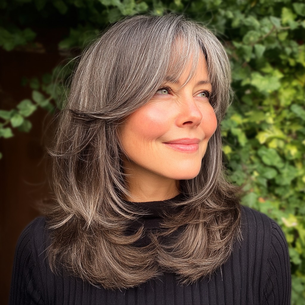 25 Gorgeous Layered Shoulder Length Hair Ideas for 2025 - Kappers Magazine