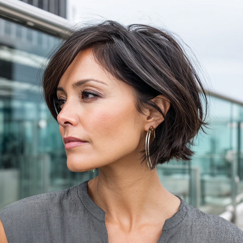 25 Popular Short Bob Hairstyles For Women Over 40 To Try In 2025 ...