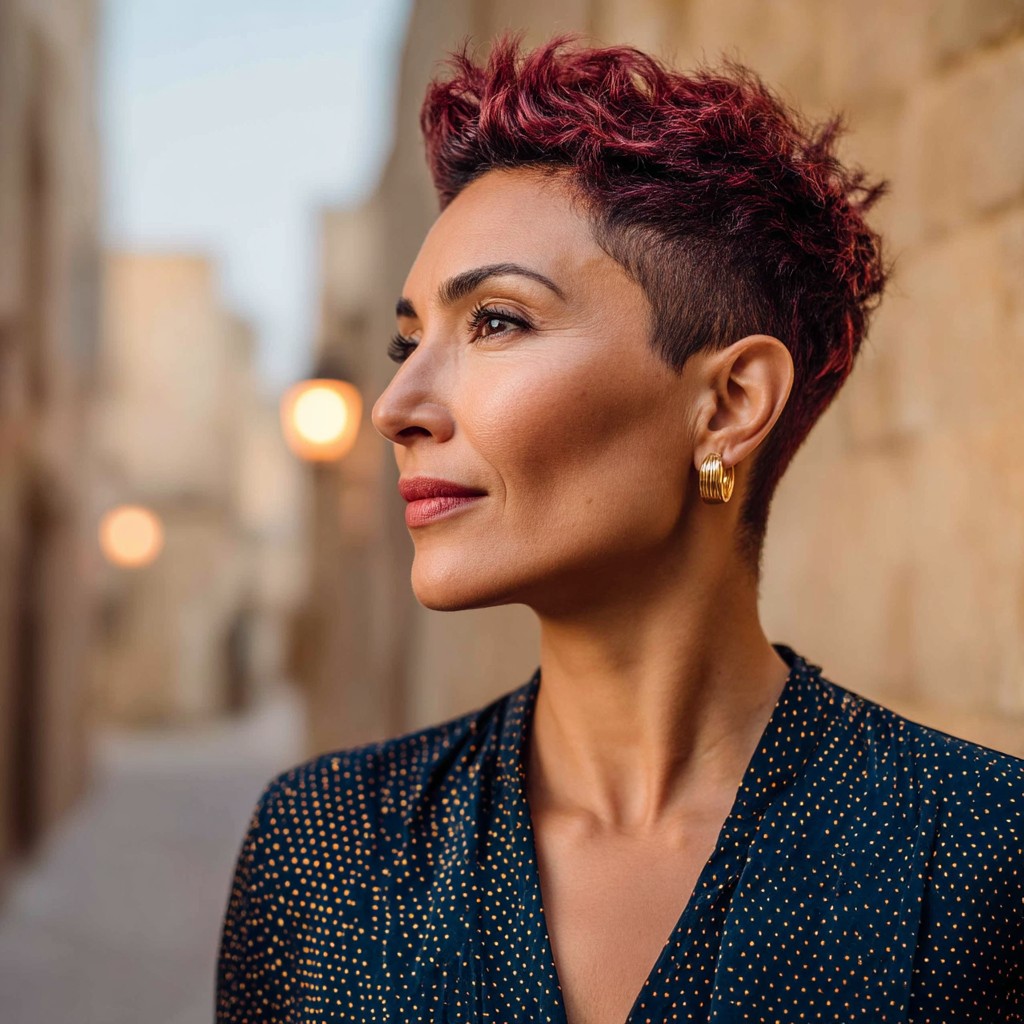 25 Edgy Short Spiky Haircuts Taking Over for Women Over 40 in 2025 ...