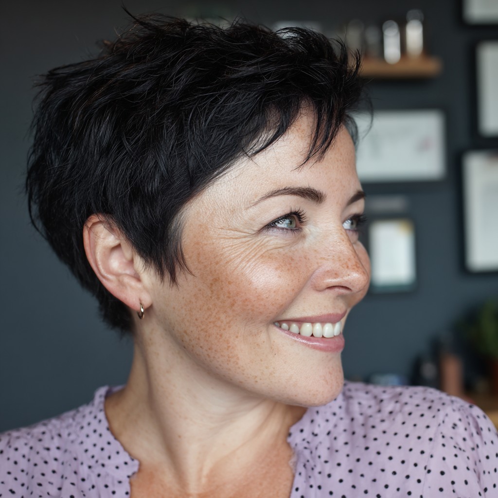 25 Edgy Short Spiky Haircuts Taking Over for Women Over 40 in 2025 ...