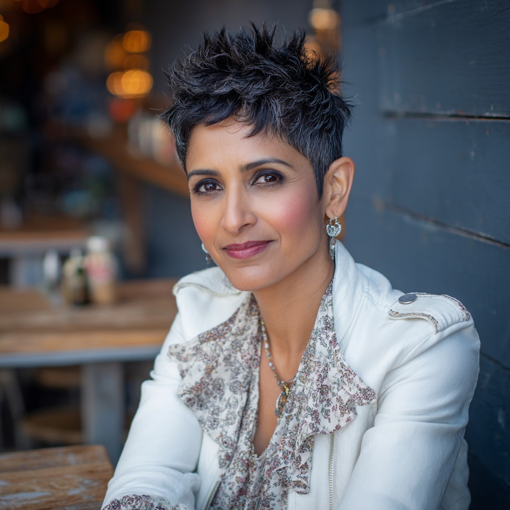 25 Edgy Short Spiky Haircuts Taking Over for Women Over 40 in 2025 ...