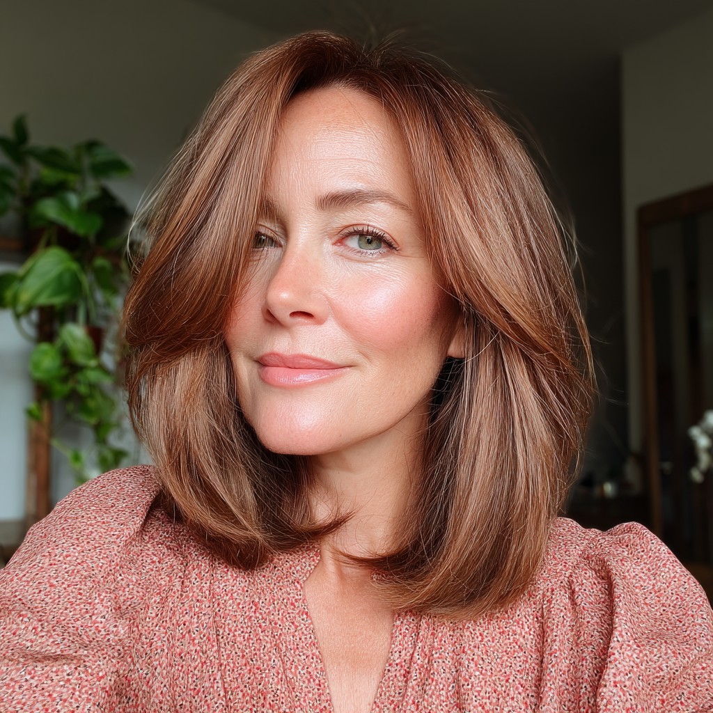 25 Stylish Long Bobs for Over 40 You’ll Want in 2025 - Kappers Magazine
