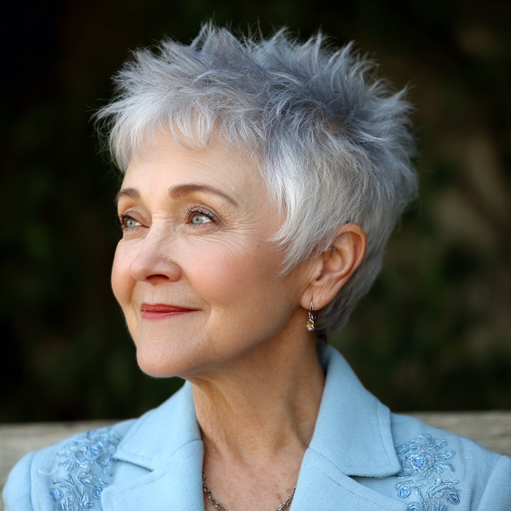 22 Youthful Spiky Pixie Cuts That Are Perfect for Women Over 70 ...