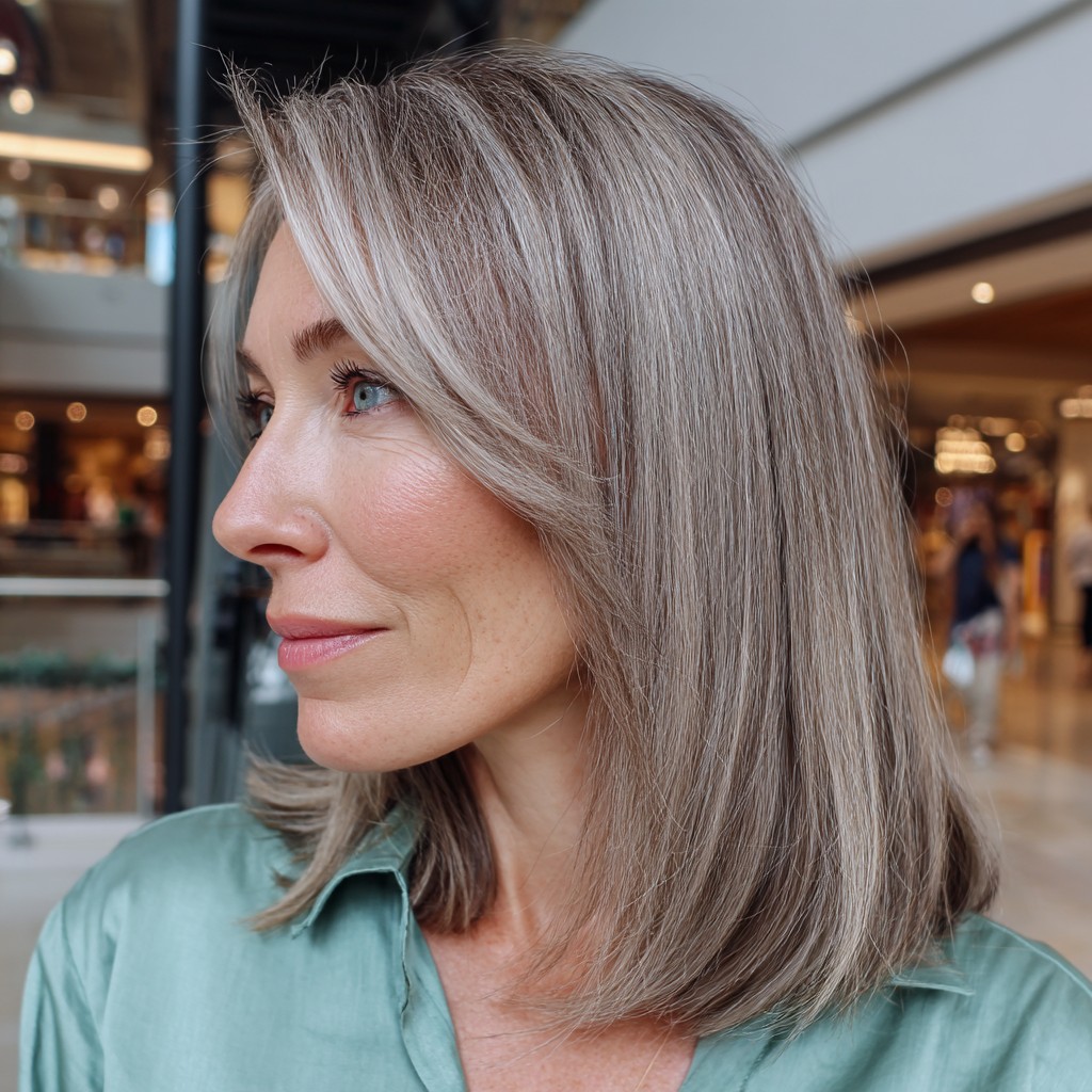 25 Low-Maintenance Long Side Bangs That Will Complement Your Style ...
