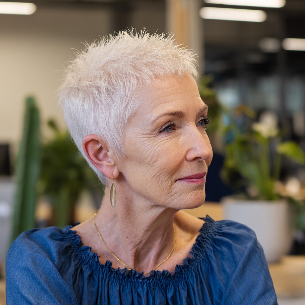 22 Youthful Spiky Pixie Cuts That Are Perfect for Women Over 70 ...