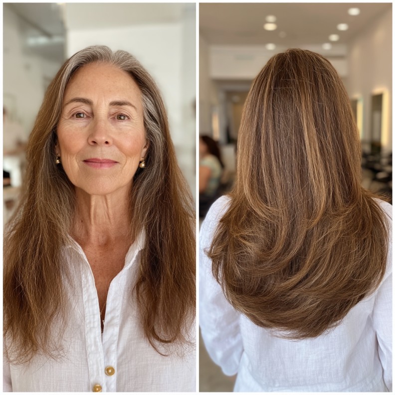 26 V-Cut Looks for Long Hair That Are Stealing the Spotlight in 2025 ...